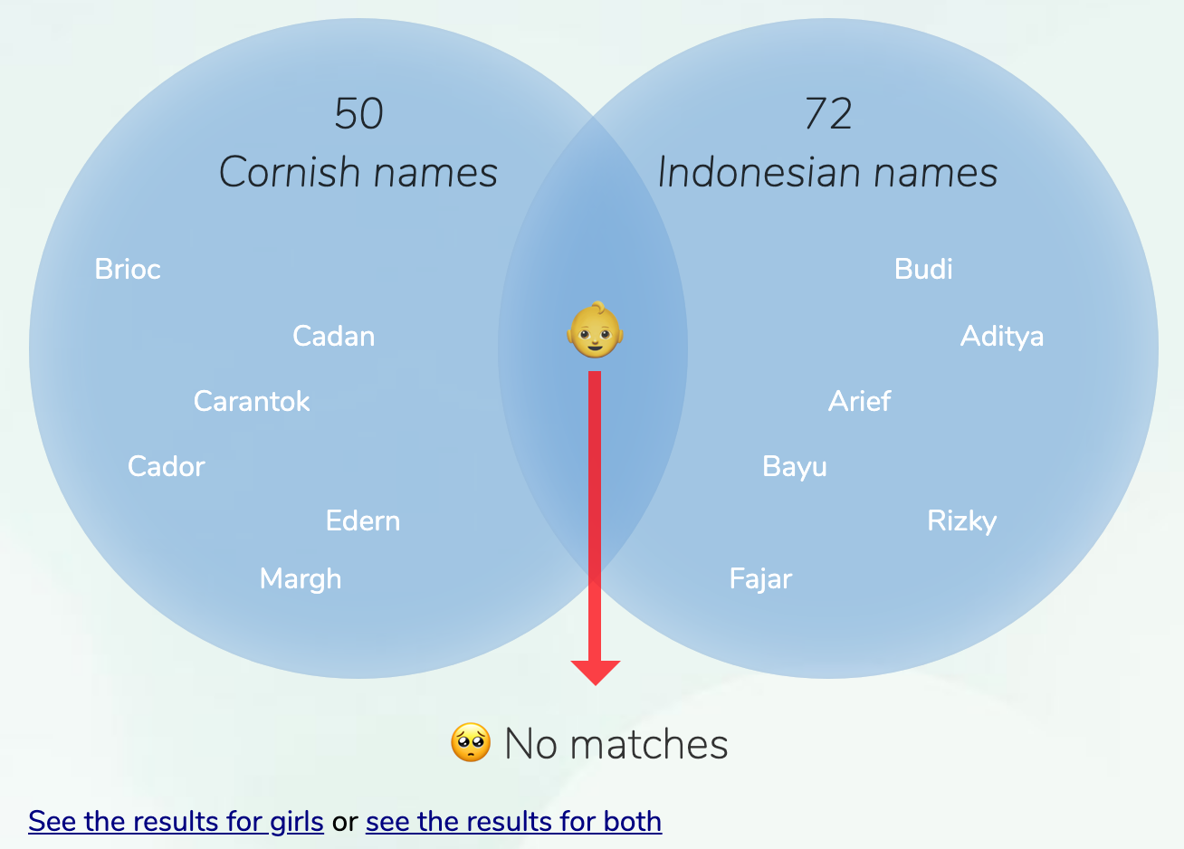 Cornish-Indonesian names for boys
