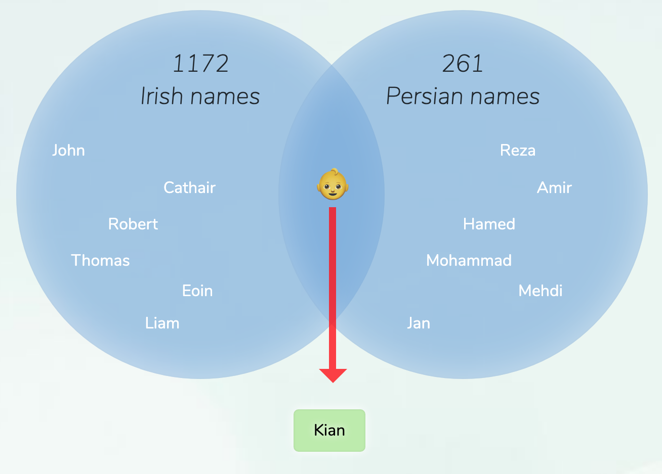 Irish-Persian names for boys